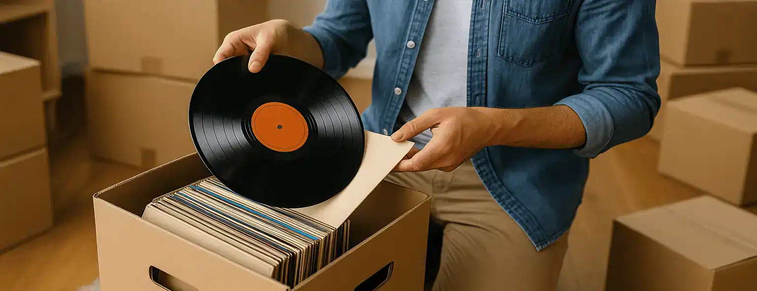 How to Pack and Move Vinyl Records